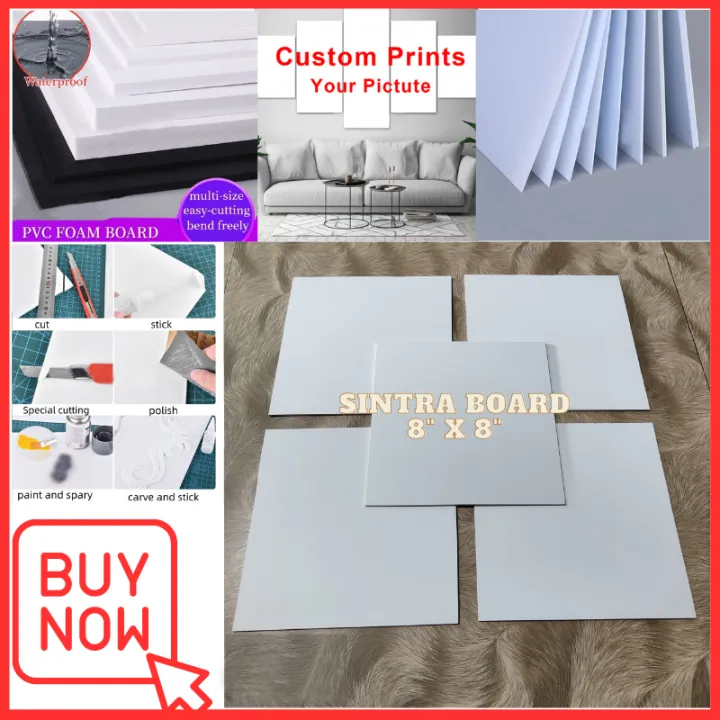 Sintra Board 8X8 WHITE ,3 PCS EACH (HIGH STANDARD) Quality Sintra Board ...