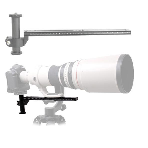 LH400 Carbon Fiber Tele Lens Support Bracket With Arca-Swiss Qr System ...