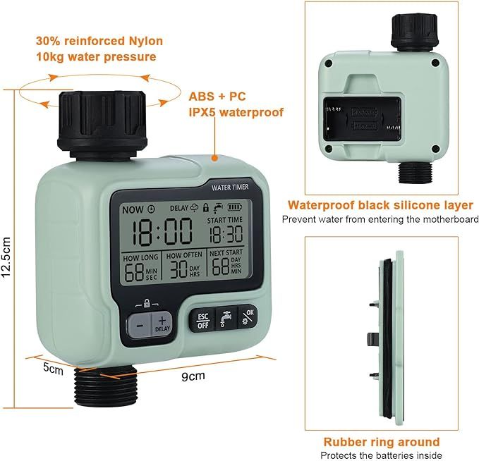 OEM TIMER FOR OUTDOOR WATER FILTER , GARDENING,AUTOMATED IRRIGATION OEM ...