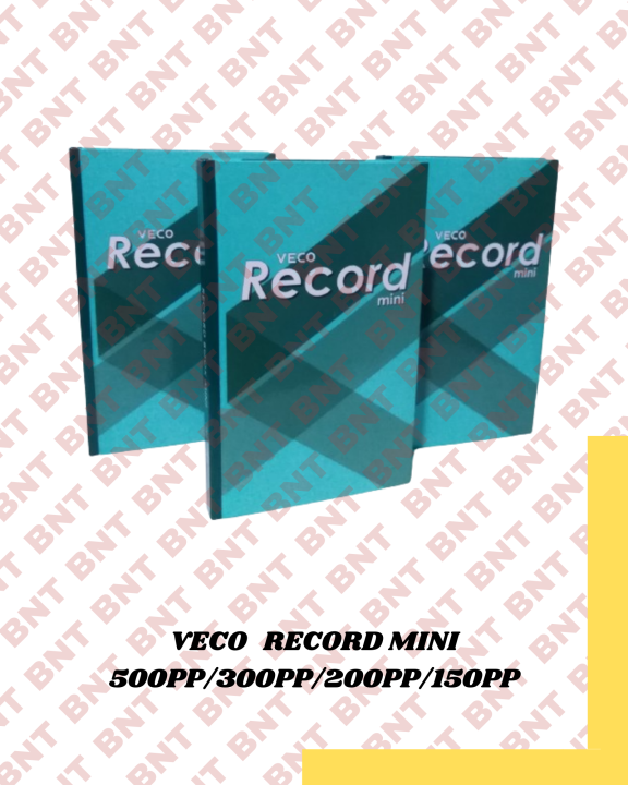 VECO MINI RECORD BOOK LOGBOOK 1PIECE | Lazada PH