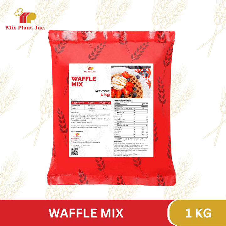 Mix Plant Waffle Mix Powder 1KG | Lazada PH