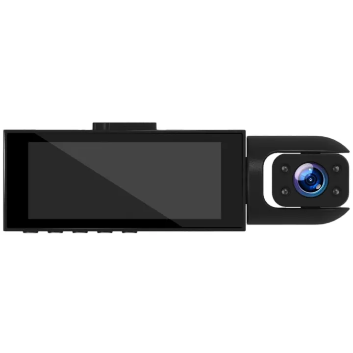 Enhanced Vehicle Safety Dashboard Camera with 3 Way Recording, Face ...