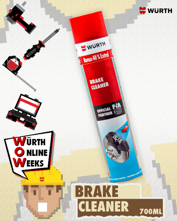 Wurth Brake Cleaner 700ml | Lazada PH