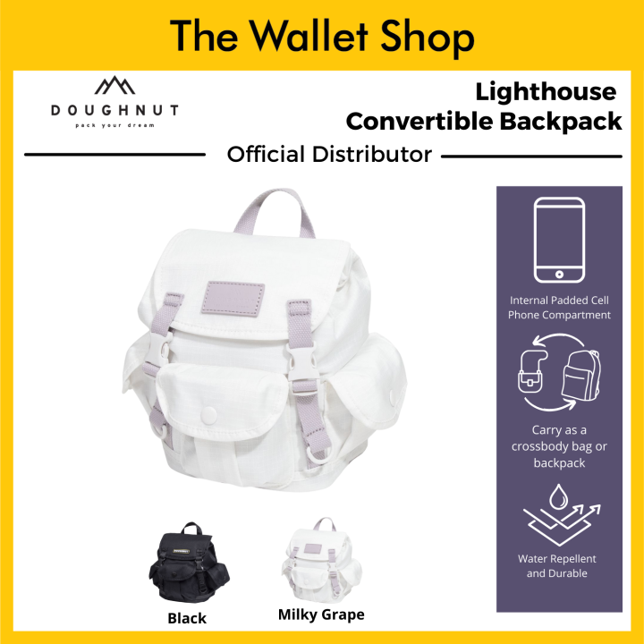 Doughnut Lighthouse Convertible Backpack | Lazada Singapore