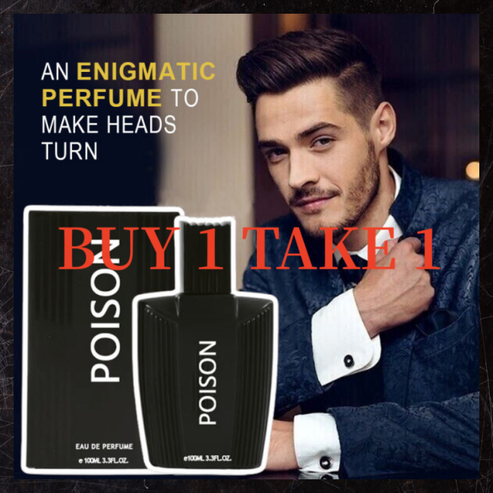 [Buy 1 Take 1 1]00ML POISON Perfume Spray for Men Long Lasting Perfume ,Eau de Toilette oil ...