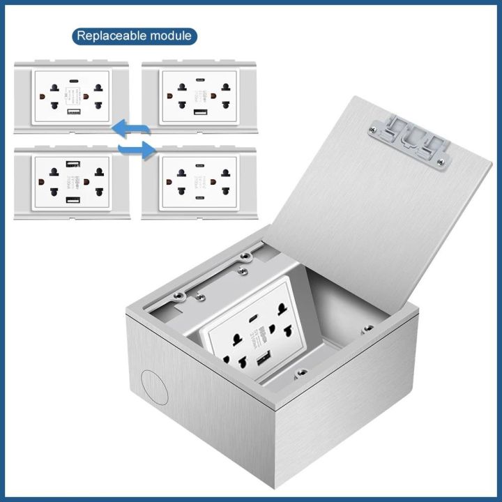 SRAN floor outlet multi socket floor mounted outlet usb socket 3 pin ...