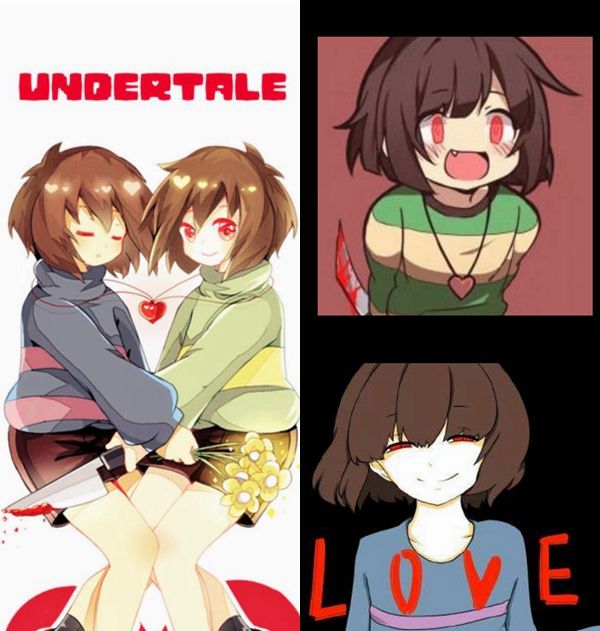 Custom wig COSPLAY undertale undertale COS frisk Frisk Fries chara ...