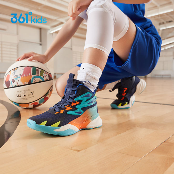 361 ° Kids Sports Basketball Shoes Are Soft, Breathable, and Not Deformed | Lazada PH
