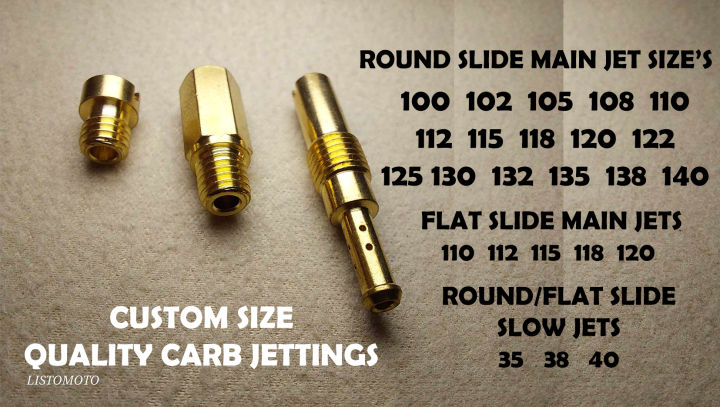 jettings main jet pilot slow jet 108 110 112 115 118 120 122 125 35 38 ...