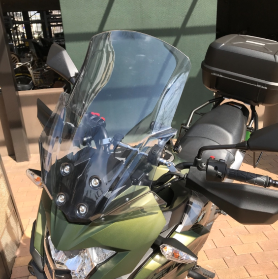 Versys X300 Windscreen Windshield Fly Screen Shield Wind Deflector For ...
