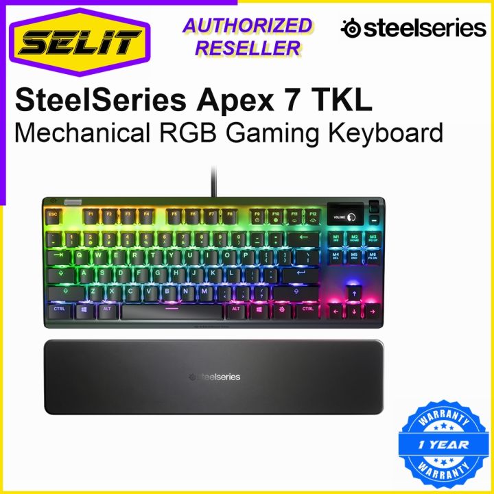 SteelSeries Apex 7 TKL Mechanical RGB Gaming Keyboard [Selit Trading ...