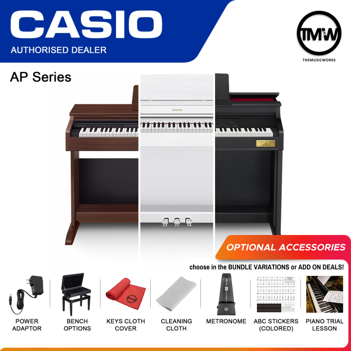 [READY STOCK] Casio Digital Piano AP Series AP-710 AP-470 AP-270 Black ...