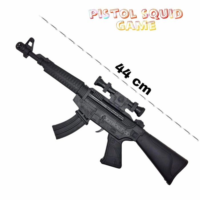 Pistol Mainan Pistol Kretek pistol squid game guns Bisa Bunyi | Lazada ...