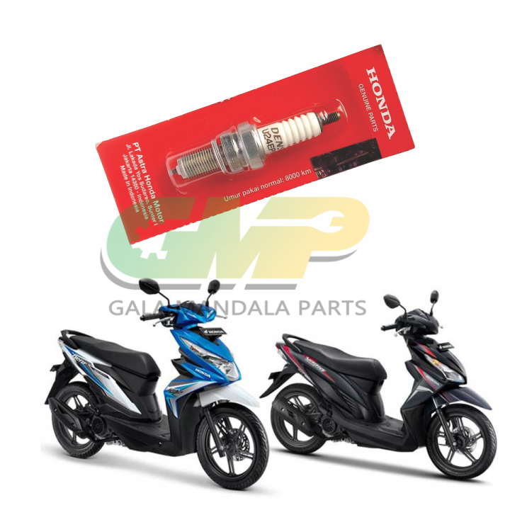 AHM Busi Original U24EPR9 Motor Honda Beat Karisma CPR8EA Spark Plug ...