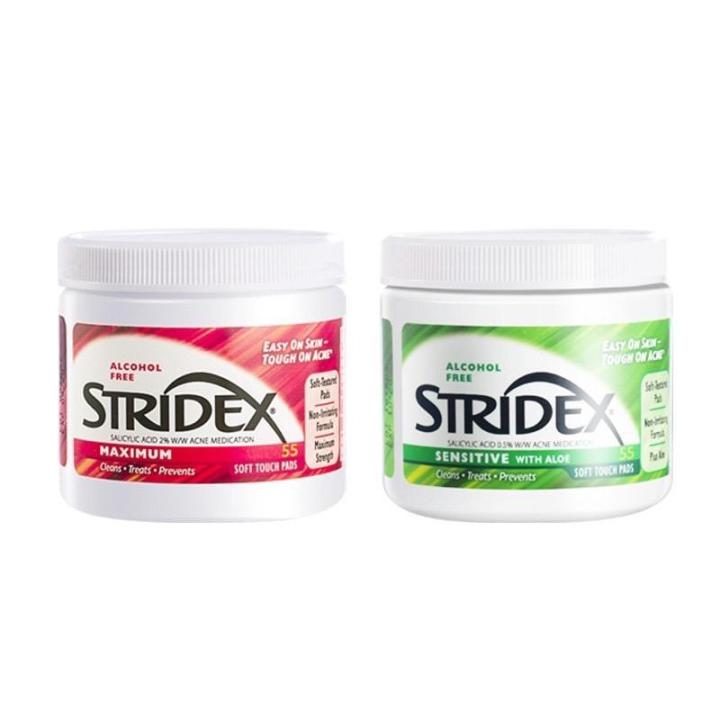 Ready Stock | Stridex Salicylic Acid Soft Touch Pad | Lazada