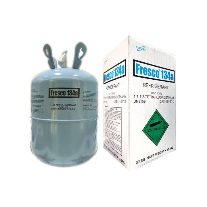 A/C R134a R134 134A Refrigerant Gas (Fresco / Solchem) • Gas Tong Besar ...