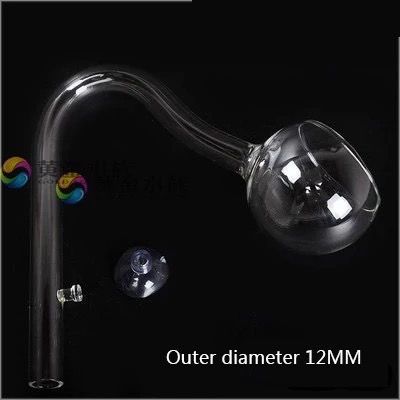 Inflow Outflow Glass Pipe 12 , 16mm ท่อน้ำเข้า ท่อน้ำออก ท่อแก้ว Glass ...