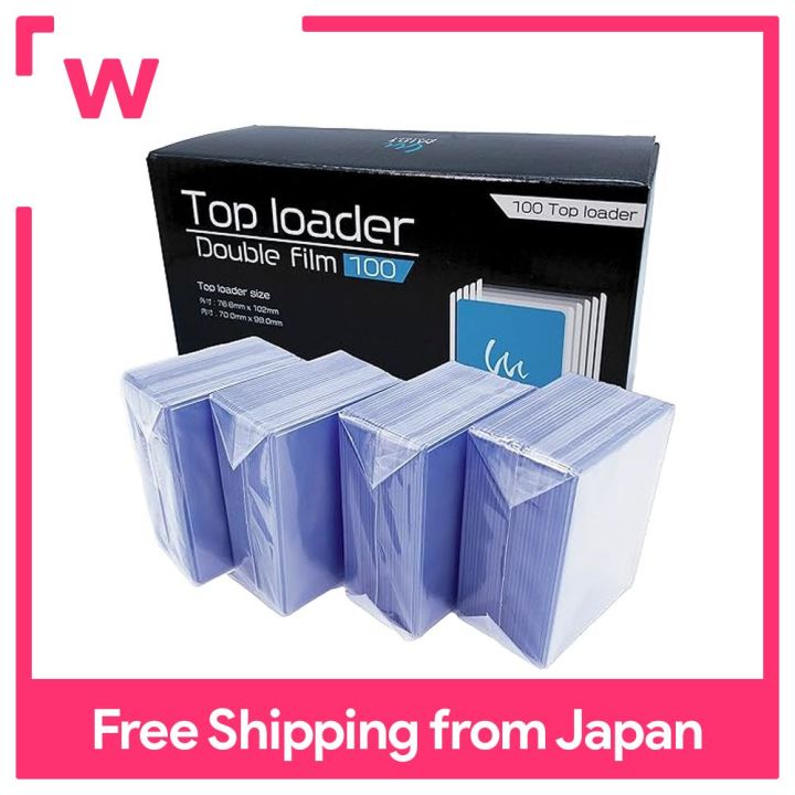 Mint Protect Official Top Loader Rigid Case Card Loader (100 Top ...