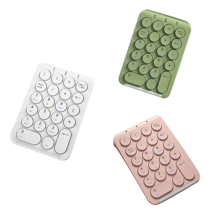 Wireless Number Pad Bluetooth Numeric Keypad Round Keycaps Numpad 22 ... Wireless Number Pad Bluetooth Numeric Keypad Round Keycaps Numpad 22 ...
