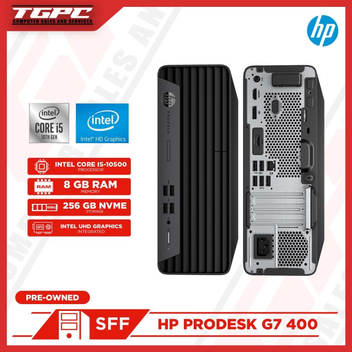 HP Prodesk 400 G7 Small Form Factor PC Intel Core i5-10500 3.1GHz 6C ...