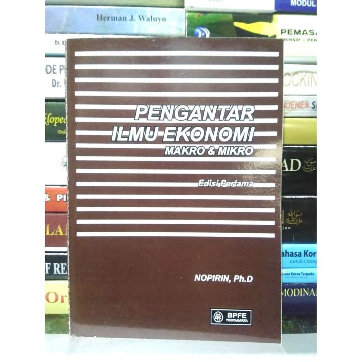 pengantar ilmu ekonomi makro & mikro edisi pertama by nopirin | Lazada Indonesia