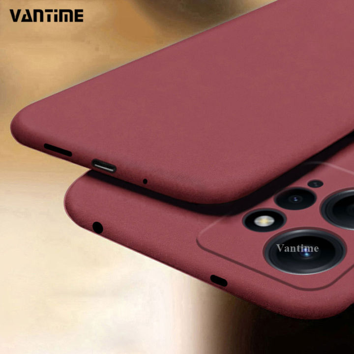 Vantime for Xiaomi Redmi Note 12 4G Pro 5G Case Soft Sandstone Ultra Thin Anti-sweat Non-slip ...