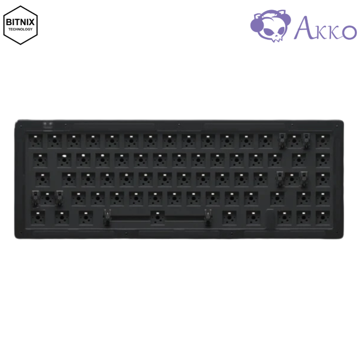 AKKO ACR67 DIY Kit 67 Keys RGB Mechanical Keyboard ( Barebone ) - Black ...