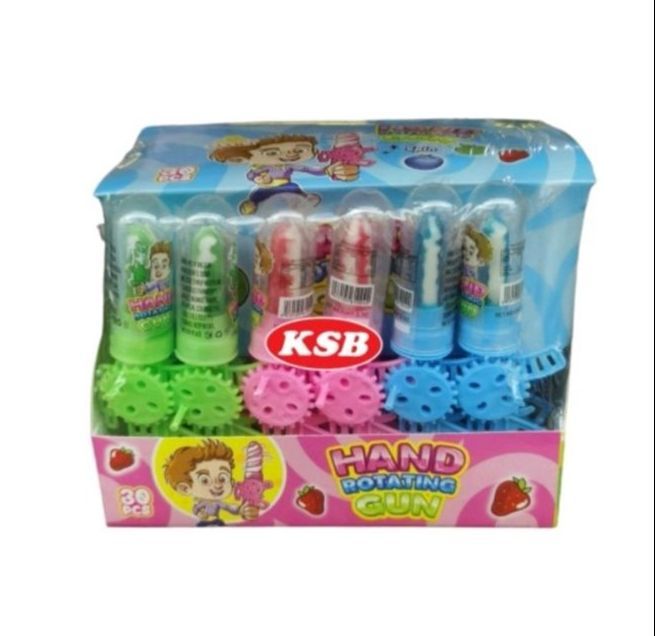 【30 pcs】Sanwa Hand Rotating Gun | Lazada