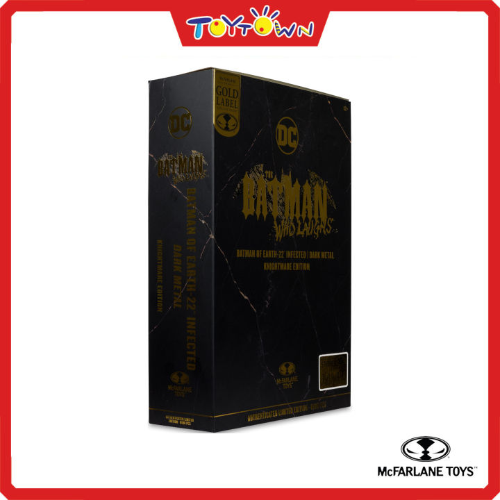 Mcfarlane Toys DC: Batman On Earth-22 Infected | Dark Metal Knightmare ...