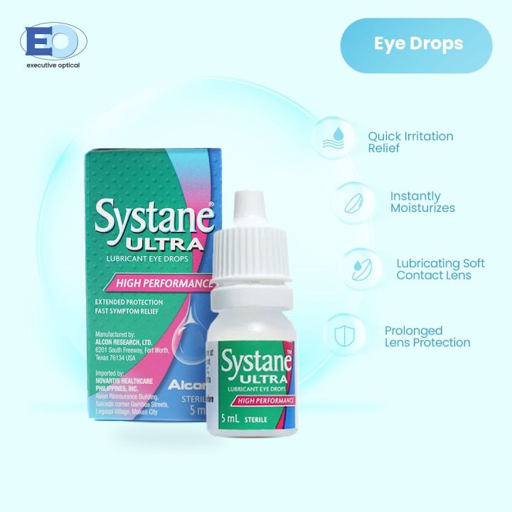 Systane Ultra Lubricant Eye Drops - 5ML | Lazada PH