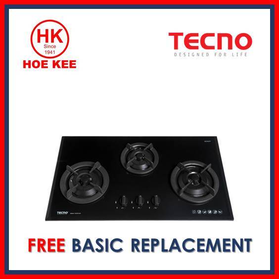 Tecno 3-Burner Glass Hob T333TGSV | Lazada Singapore