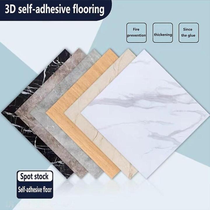 54 pcs Marble Vinyl tiles (30×30）self adhesive PVC tiles 3D Vinyl ...