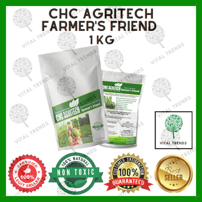 CHC Agritech 1 kg Farmer's Friend high organic soil conditioner for all ...