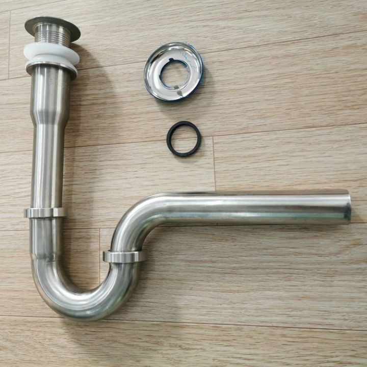 Xiphong chậu rửa mặt lavabo inox 304, Ống thải cho xiphong chậu rửa mặt ...