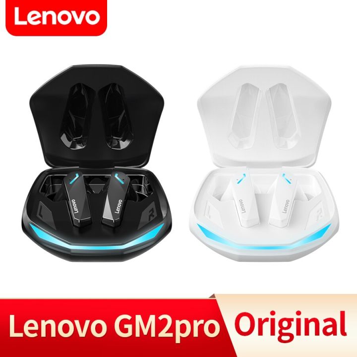 Lenovo GM2 Pro 5.3 Earphone Bluetooth Wireless Earbuds Low Latency Headphones HD Call Dual Mode ...