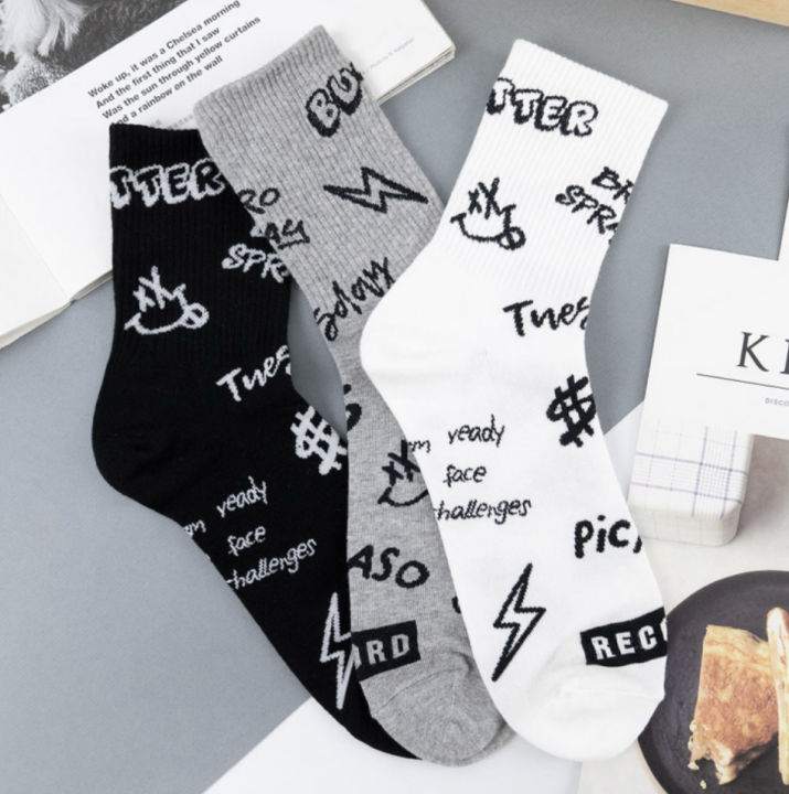Korean Socks - Butter Statement Socks - Iconic Socks | Lazada PH