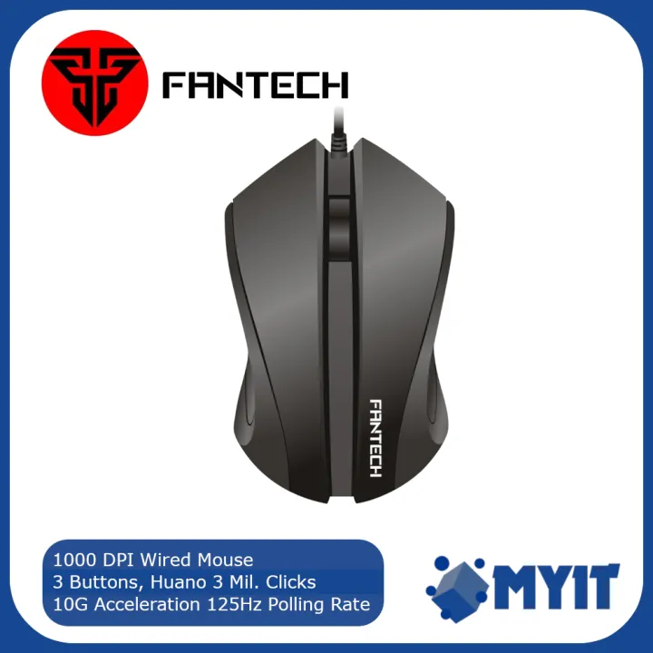 Fantech T532 Wired Optical Mouse 1000 DPI 3D Buttons | Lazada
