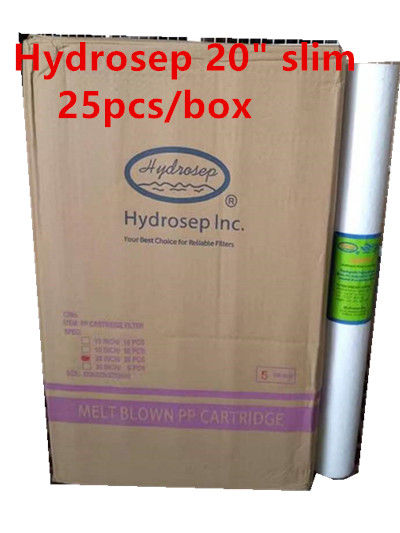 Hydrosep sediment filter slim 20 inches 1 mic,5mic,10mic and 20mic per ...