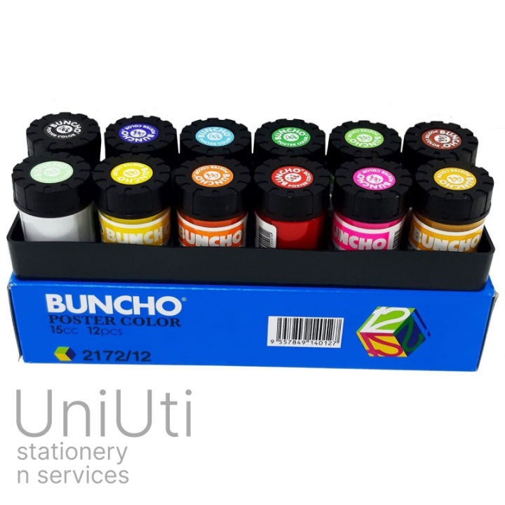 Buncho Poster Colour 15cc | Lazada