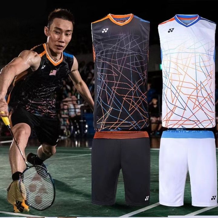 Yonex ฤดูร้อนผลิตภัณฑ์ใหม่ Li Zongwei เดียวกันแบดมินตันสูทผู้ชายแห้ง ...