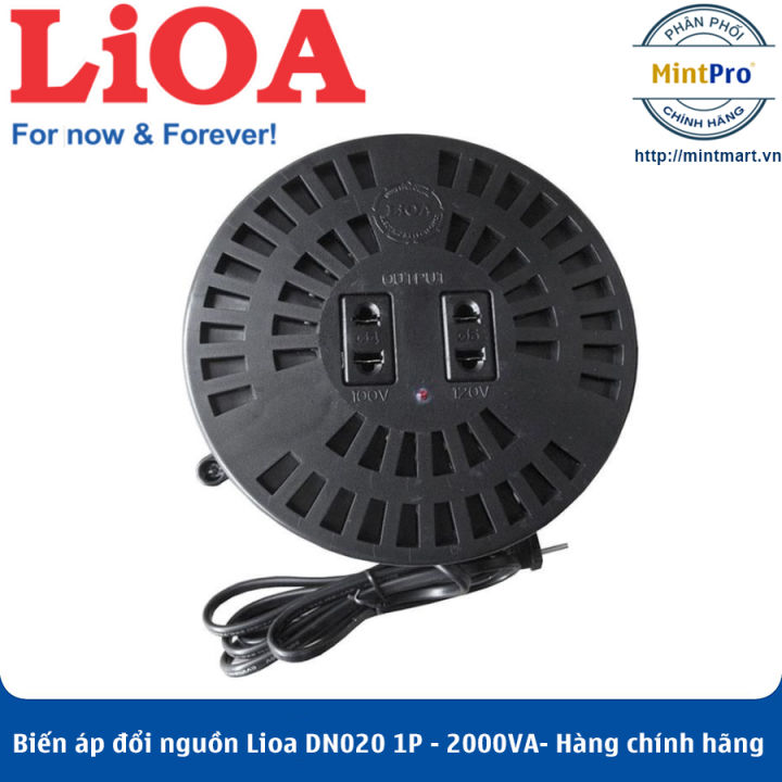 Biến áp đổi nguồn hạ áp Lioa DN020 1P - 2000VA - Hàng Chính Hãng - Bảo ...