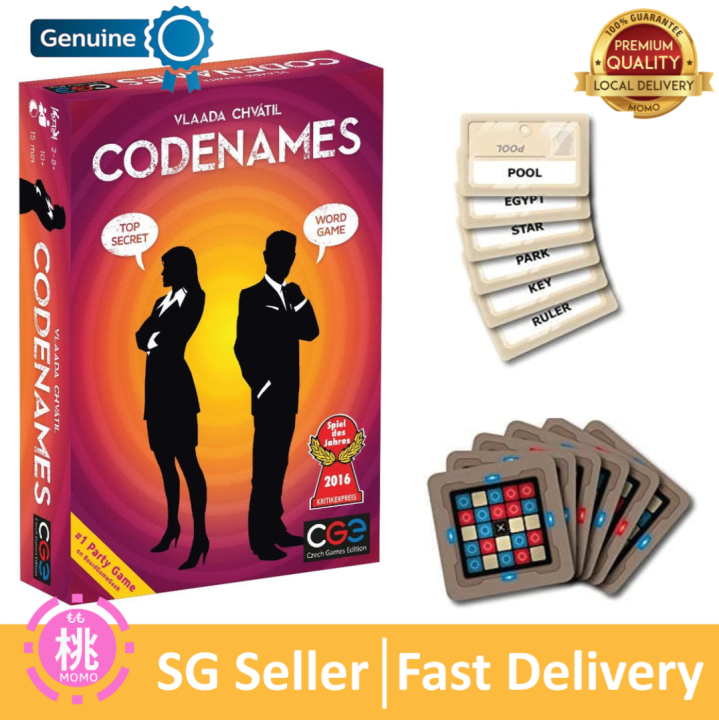 CodeNames Card Game Board Game | Lazada Singapore