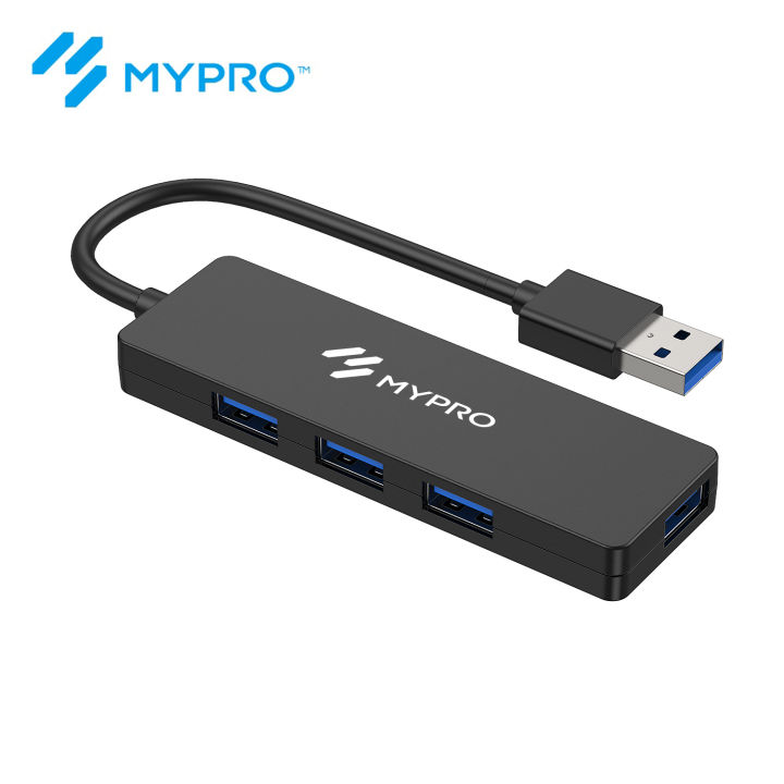 Mypro 4-Port USB 3.0 / 2.0 Hub Ultra-Slim Data USB Hub [Charging Not Supported] | Lazada PH