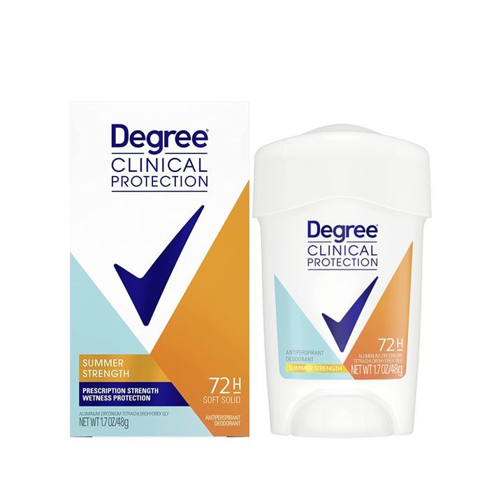 Degree Clinical Protection Antiperspirant Deodorant Summer Strength ...