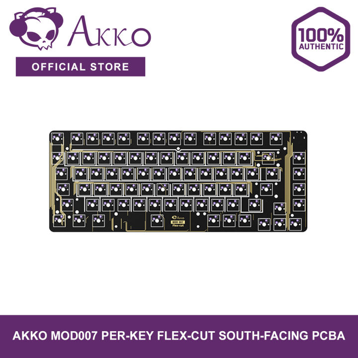 Akko MOD007 Per-Key Flex-Cut South-Facing PCBA | Lazada PH