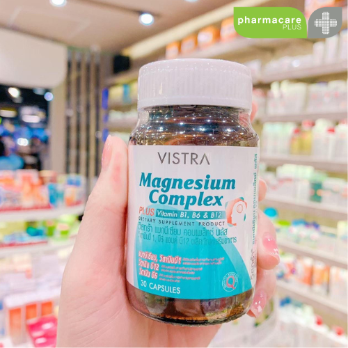 VISTRA Magnesium Complex PLUS Vitamin B1, B6 & B12 | Lazada.co.th