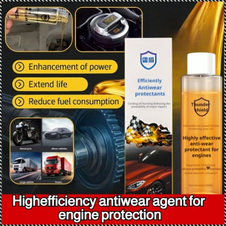 Strong Oil Burn Treatment Additive High Viscosity Protective Film ...