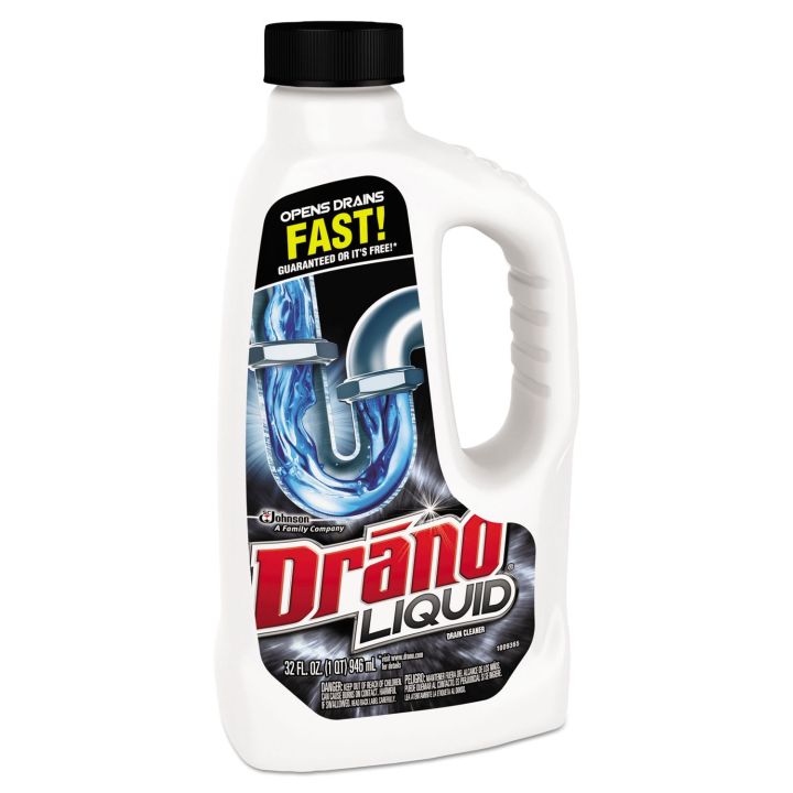 Drano Liquid Open Drain Fast Drain Cleaner 32oz (946ml) | Lazada PH