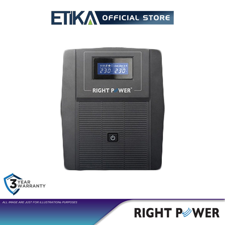 Right Power PowerTank F1500P Uninterruptible Power Supply UPS with USB ...