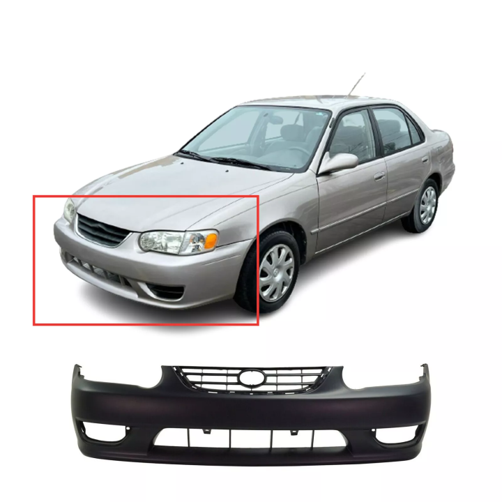 Toyota Corolla Front Bumper/2001-2003 9th Gen/Altis E120/Bumper Shell ...